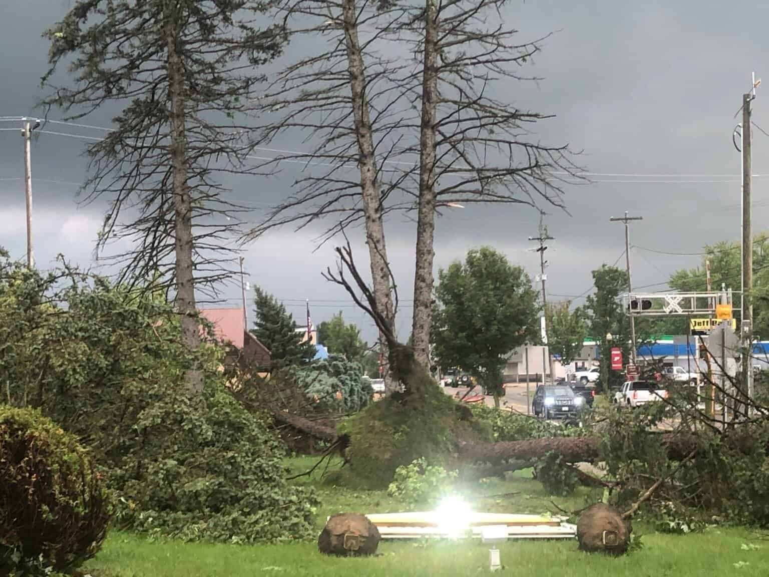 Storms in Michigan